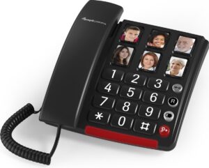 Seniorentelefoons voor thuis met grote knoppen en extra functies