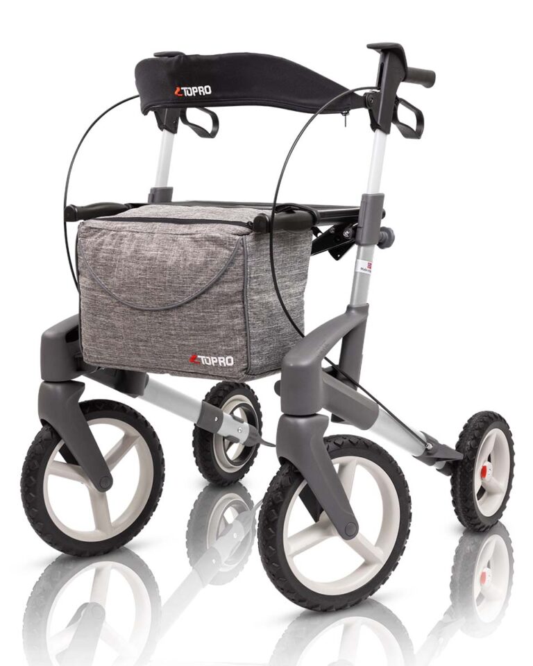 Topro Olympos ATR SLIM - Lichte Rollator - Grote Wielen