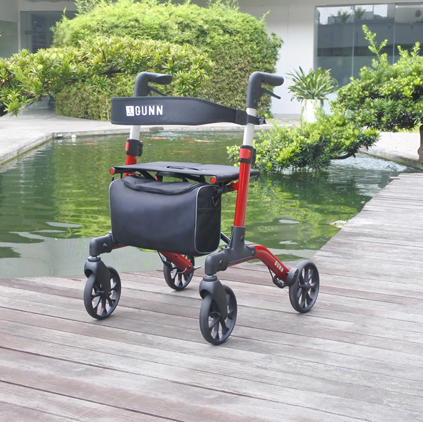 Qunn rollator: stijlvol, lichtgewicht en dubbel opvouwbaar